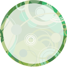 Round Background for Quick Candle Labels - www.brownkraftlabels.com