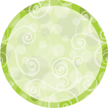 Round Background for Quick Candle Labels - www.brownkraftlabels.com