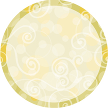 Round Background for Quick Candle Labels - www.brownkraftlabels.com